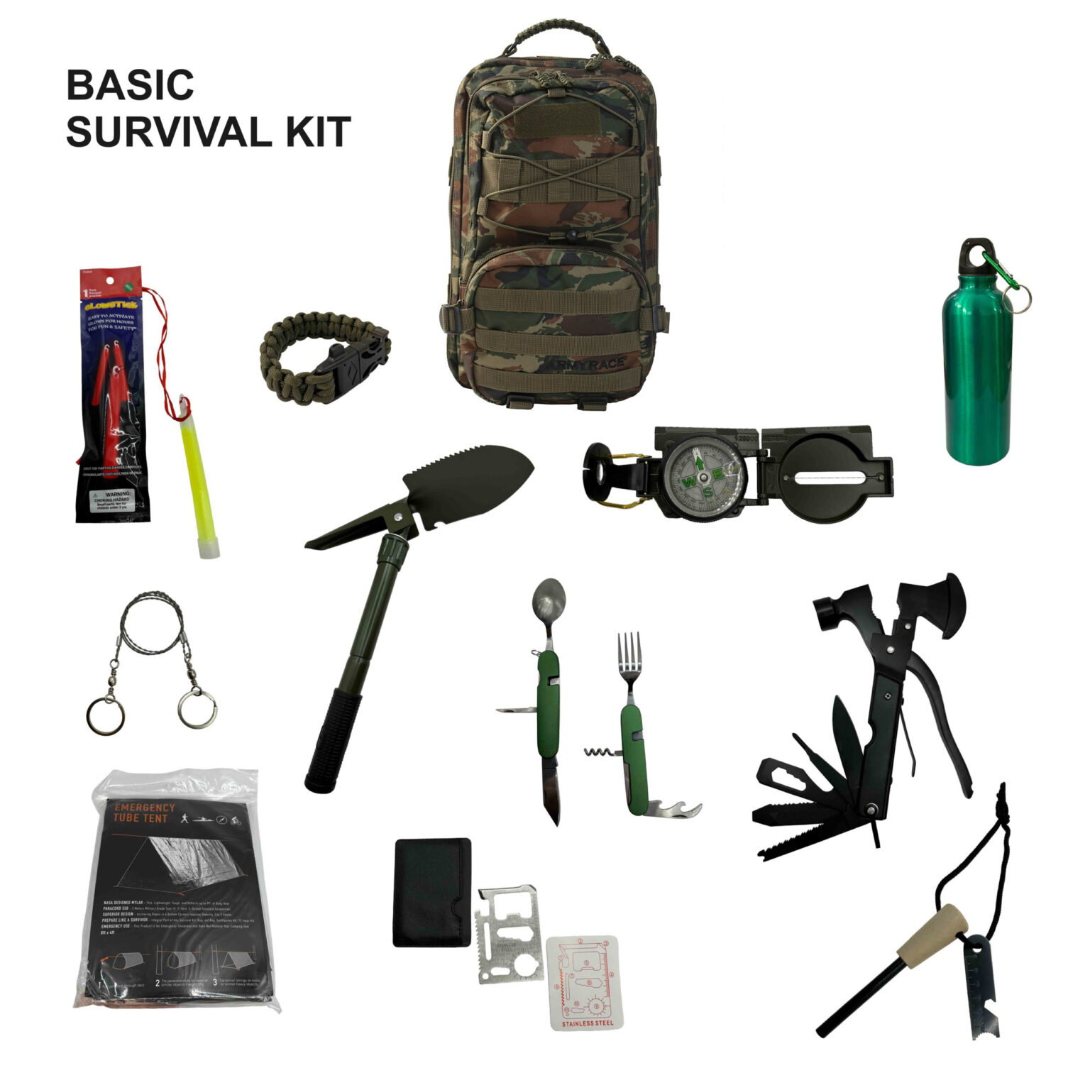 Basic Survival Kit - armyrace