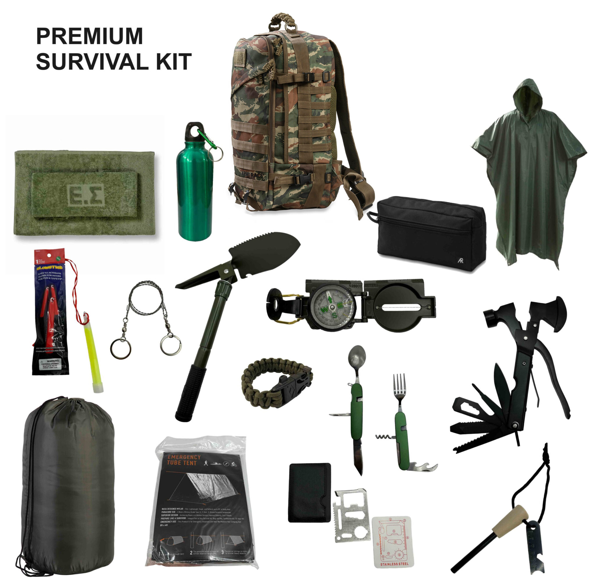 Premium Survival Kit - armyrace